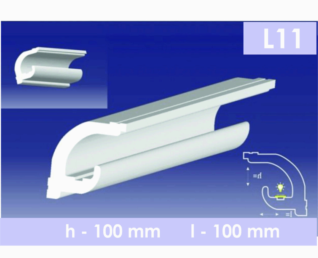 Scafă LED L11 | Margot Home Design - Decoratiuni, Ornamente polistiren